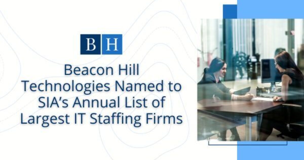 BH Technologies Named an 8th Time to List of Largest IT… | Beacon Hill