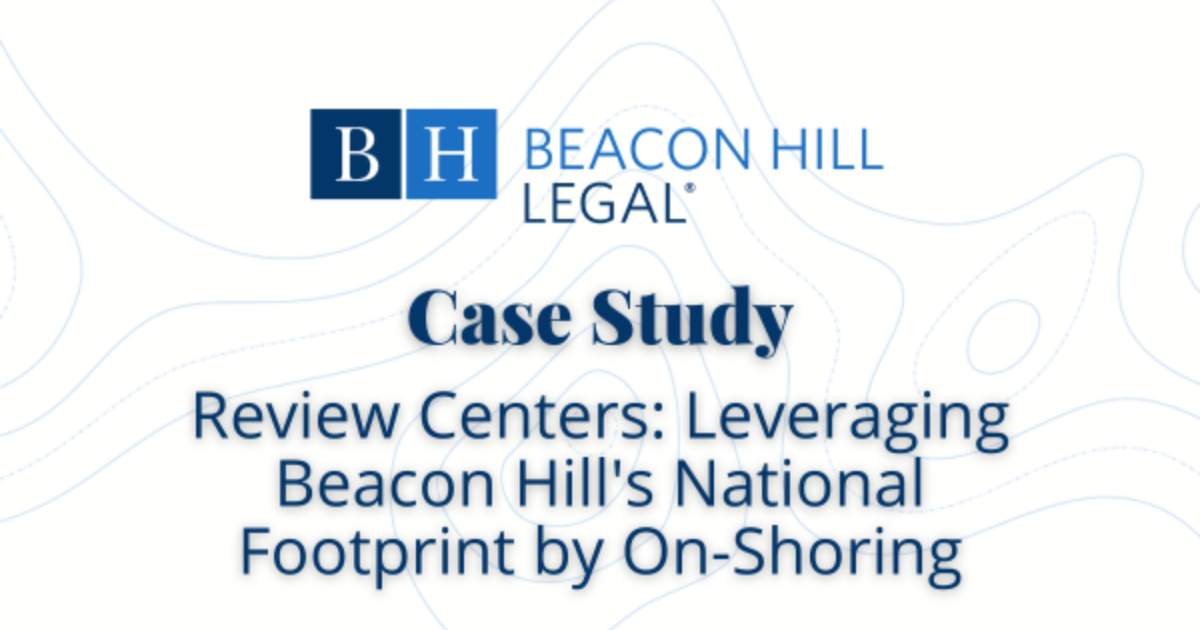 Case Study: Leveraging Beacon Hill's National Footprint… | Beacon Hill