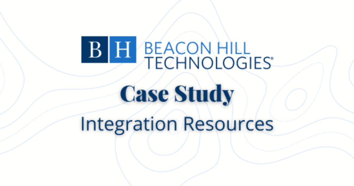 Case Study: Integration Resources - Beacon Hill… | Beacon Hill