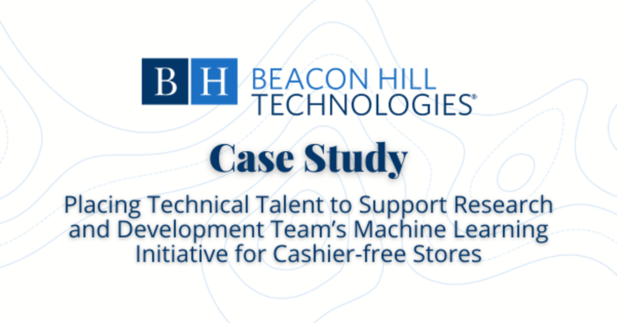 Placing Technical Talent to Support Research and… | Beacon Hill