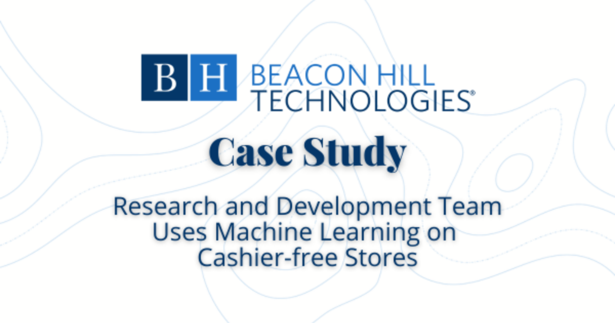Research and Development Team Uses Machine Learning on… | Beacon Hill