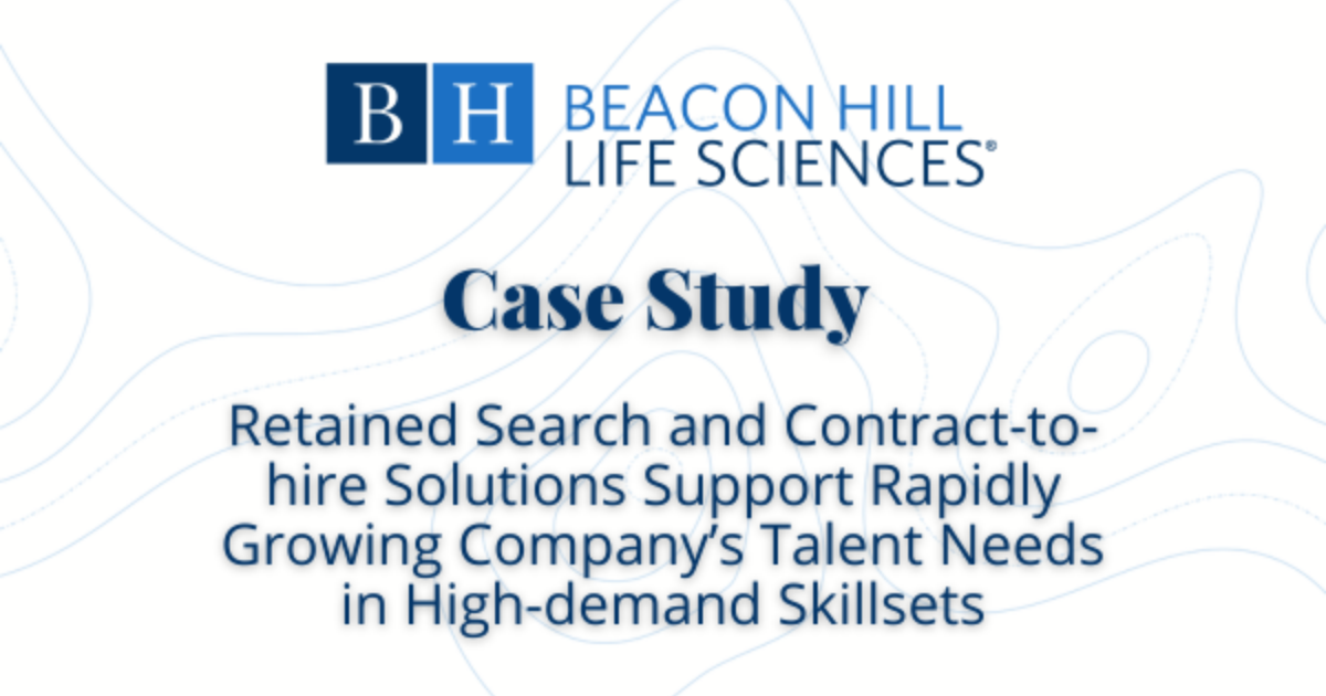 Retained Search and Contract-to-hire Solutions Support… | Beacon Hill